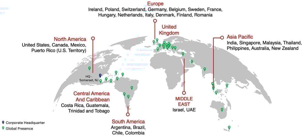 Net2Source Global Locations | UAE, North America, Europe, APAC, Australia
